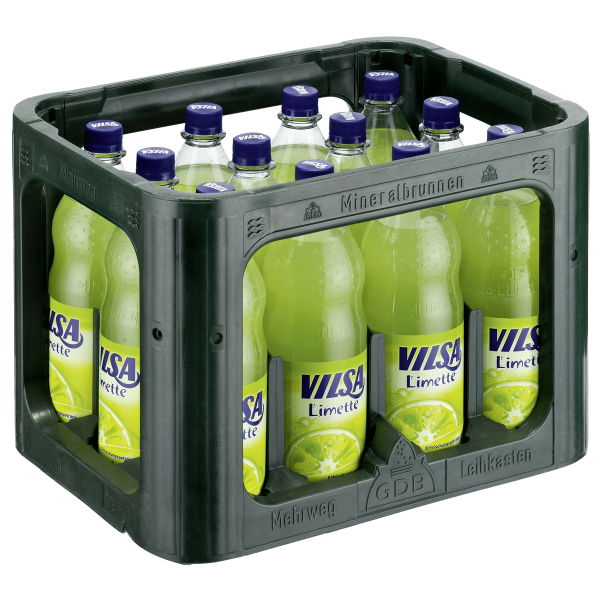 Trinkgut Essen. Vilsa Limette 12 x 1L