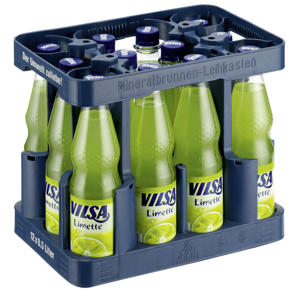 Trinkgut Essen. Vilsa Limette 12 x 0,5L